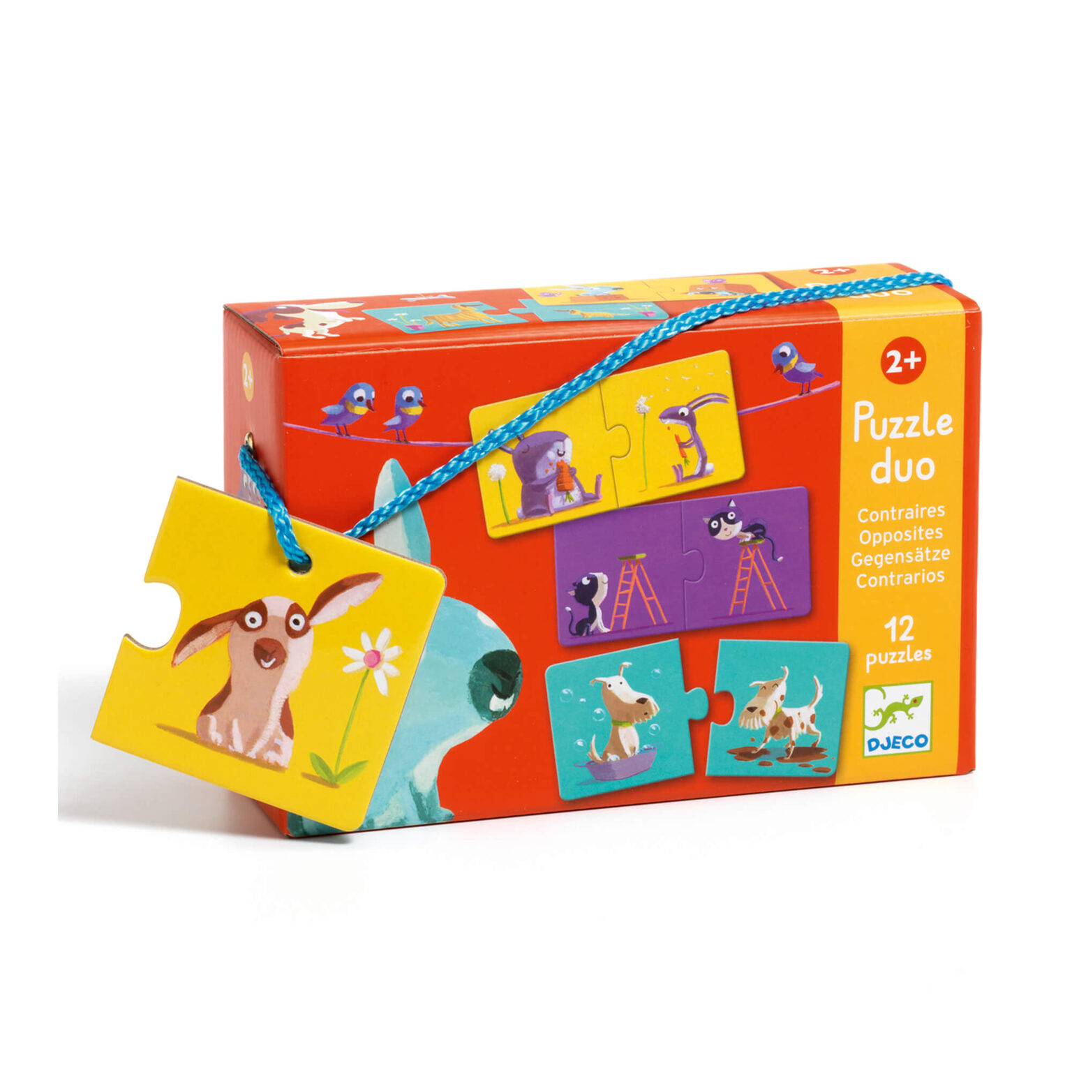 Puzzle duo - Učimo suprotnosti - Busy Bee